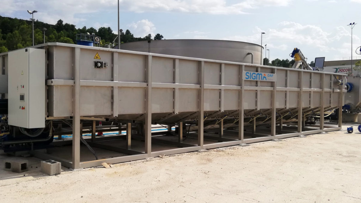 DAF Clarifier for Meat Industry Wastewater Treatment