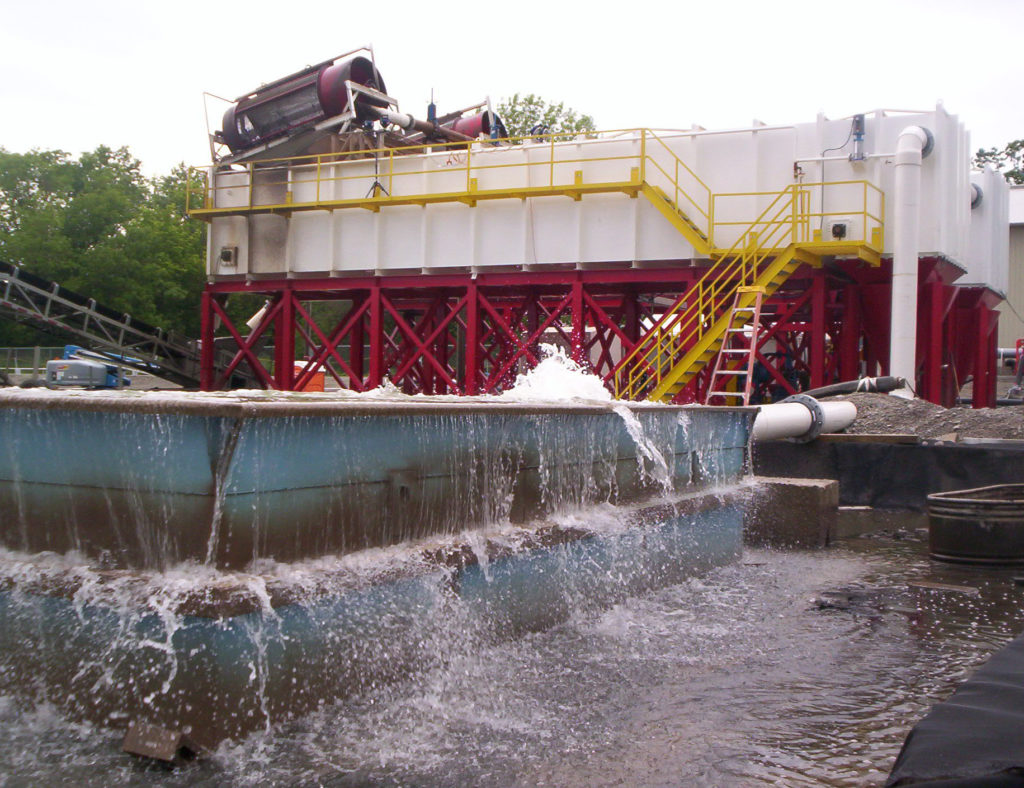 Clarifiers Maximize Geotextile Tube Efficiency